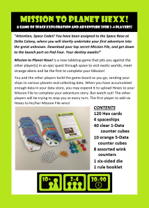 MISSION TO PLANET HEXX! - DELUXE VERSION