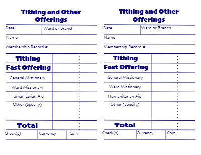 Primary 6- Lesson 44: Malachi Teaches about Tithes and Offerings ...