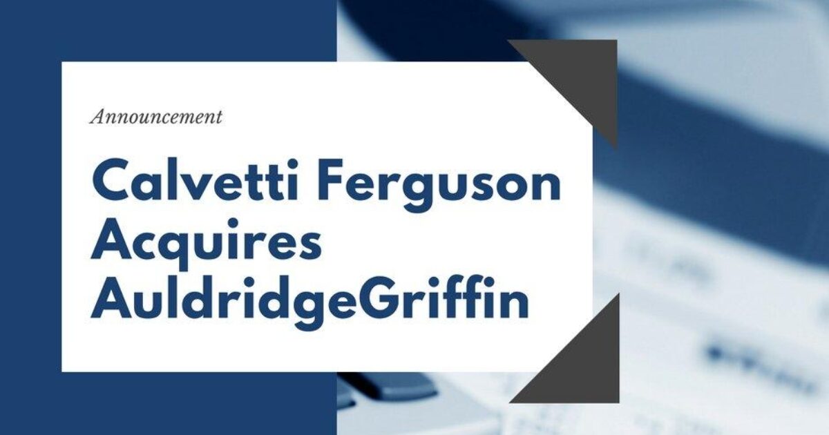PrimeGlobal | Calvetti Ferguson Acquires AuldridgeGriffin