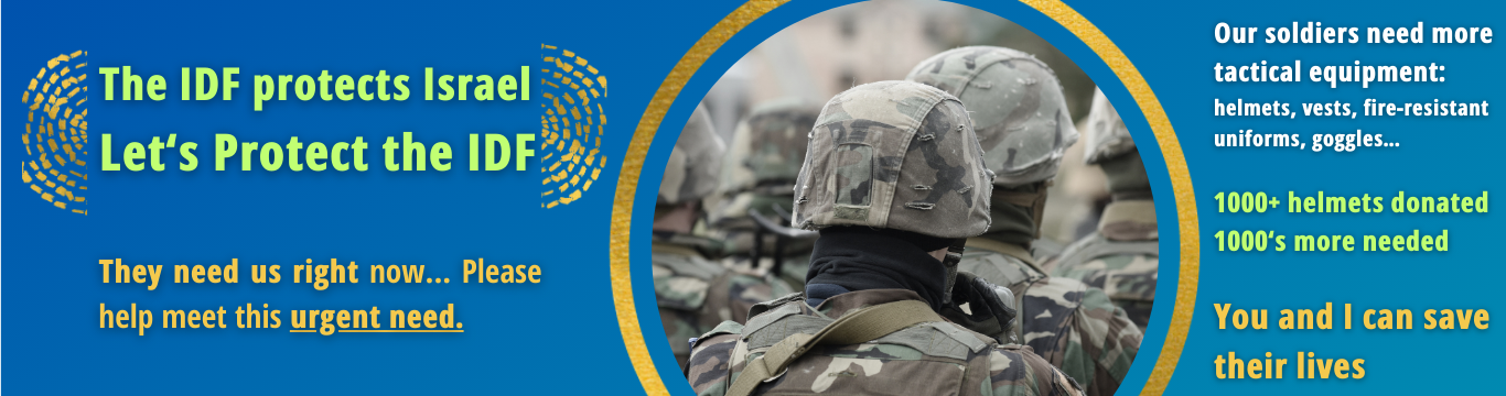 Helmets & Protective Gear for IDF Soldiers