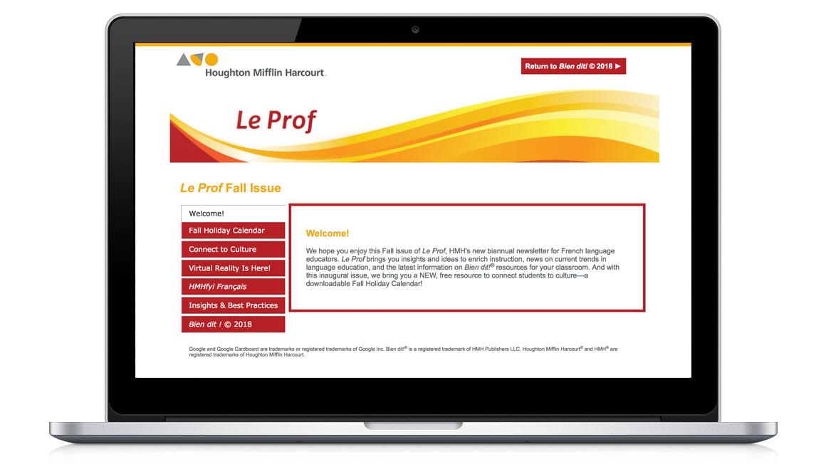 Bien dit! | Holt McDougal Level 1, 2 & 3 French Textbooks | Houghton ...