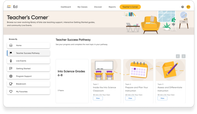 HMH Into Science | 6-8 Science Curriculum | Houghton Mifflin Harcourt
