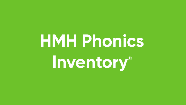 HMH Reading Inventory | K-12 Reading Assessment | Houghton Mifflin Harcourt