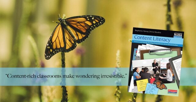 Content Literacy: Building Knowledge Through Thinking-Intensive ...