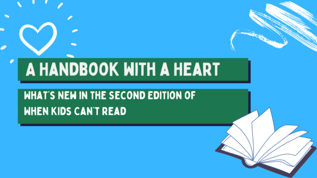'A Handbook with a Heart': What's New in When Kids Can't Read | Heinemann