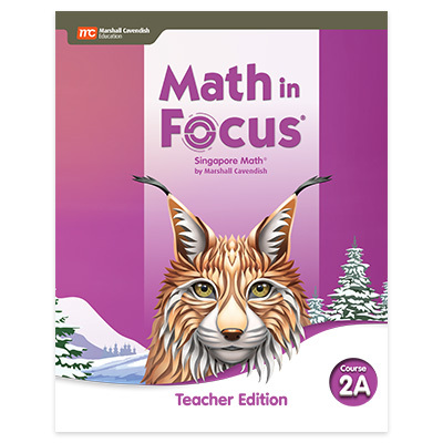 Order Math in Focus Teacher Edition Volume A Course 2, ISBN ...