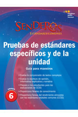 Order Senderos Estándares Comunes Benchmark and Unit Tests Teacher's ...