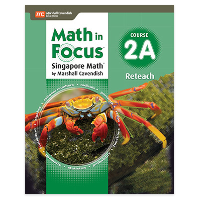 Order Math in Focus: Singapore Math Reteach Book Course 2 Volume A ...
