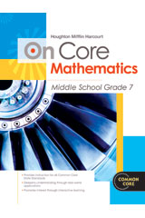 Order Houghton Mifflin Harcourt On Core Mathematics Reseller Package Grade 7, ISBN ...