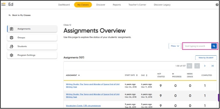 HMH Ed Release Notes