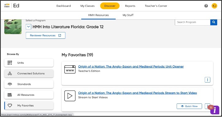 HMH Ed Release Notes