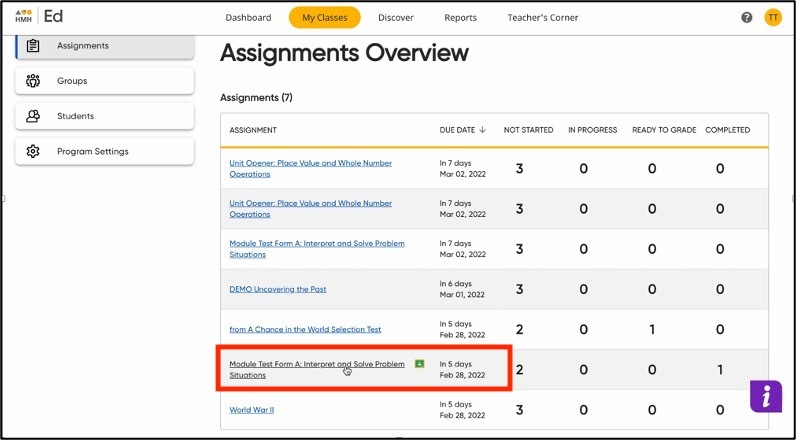 HMH Ed Release Notes