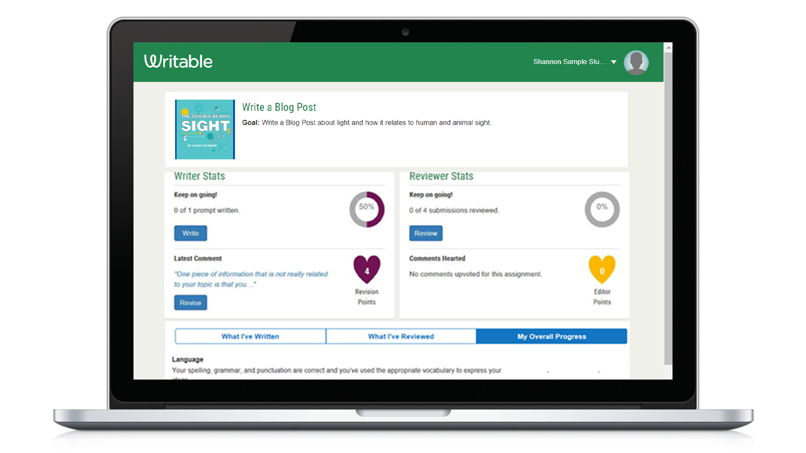 Writable | 3-12 Writing Practice & Assessment | Houghton Mifflin Harcourt