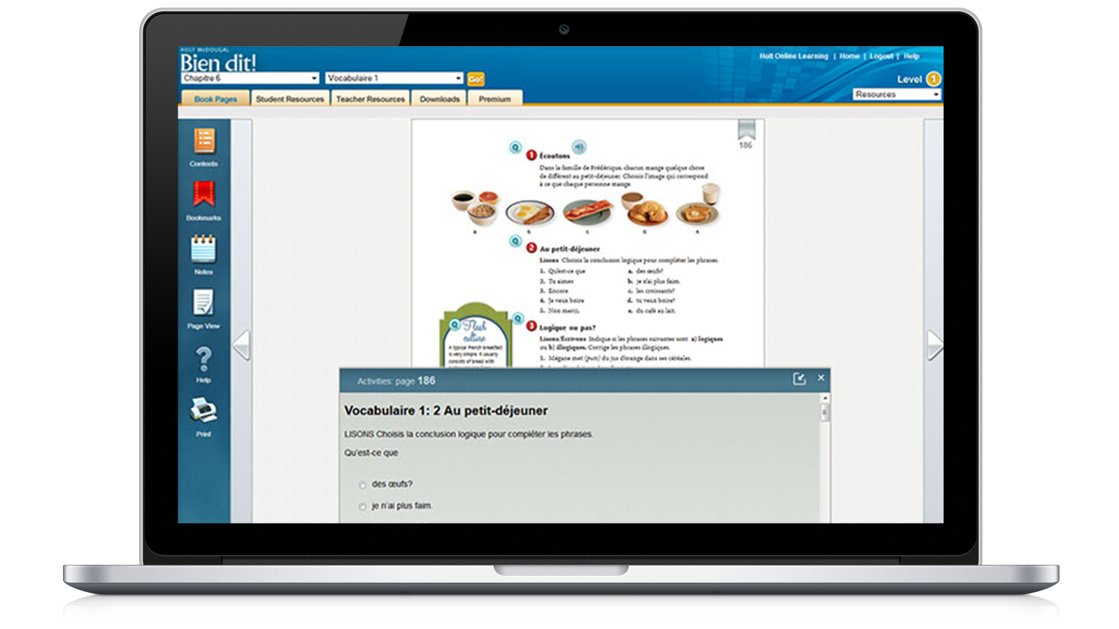 Bien dit! | Holt McDougal Level 1, 2 & 3 French Textbooks | Houghton ...