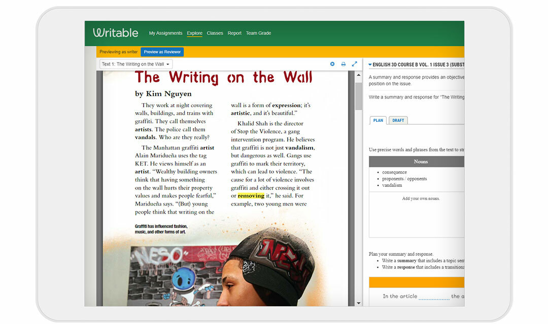 English 3D | 4-12 English Language Development Curriculum | Houghton ...