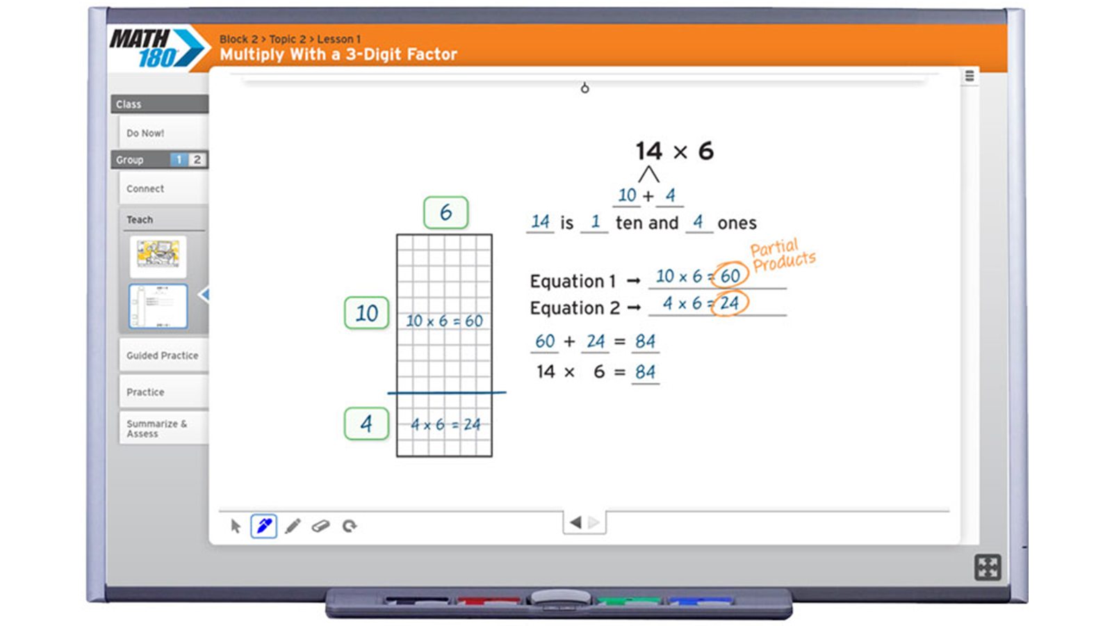 Math 180 Program | 5-12 Math Intervention Curriculum | Houghton Mifflin ...