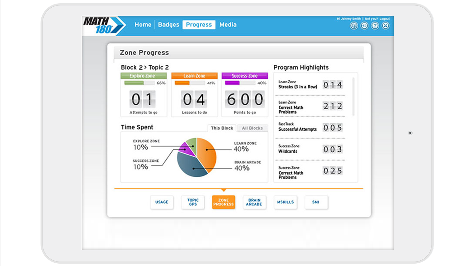 Math 180 Program | 5-12 Math Intervention Curriculum | Houghton Mifflin ...