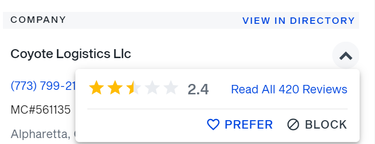 Understanding load details | Welcome to DAT One Help Center