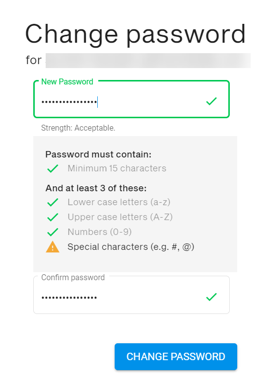 Reset my password | DAT OnBoard Help Center