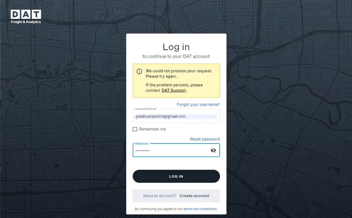 Troubleshooting "We could not process your request" error | Welcome to ...