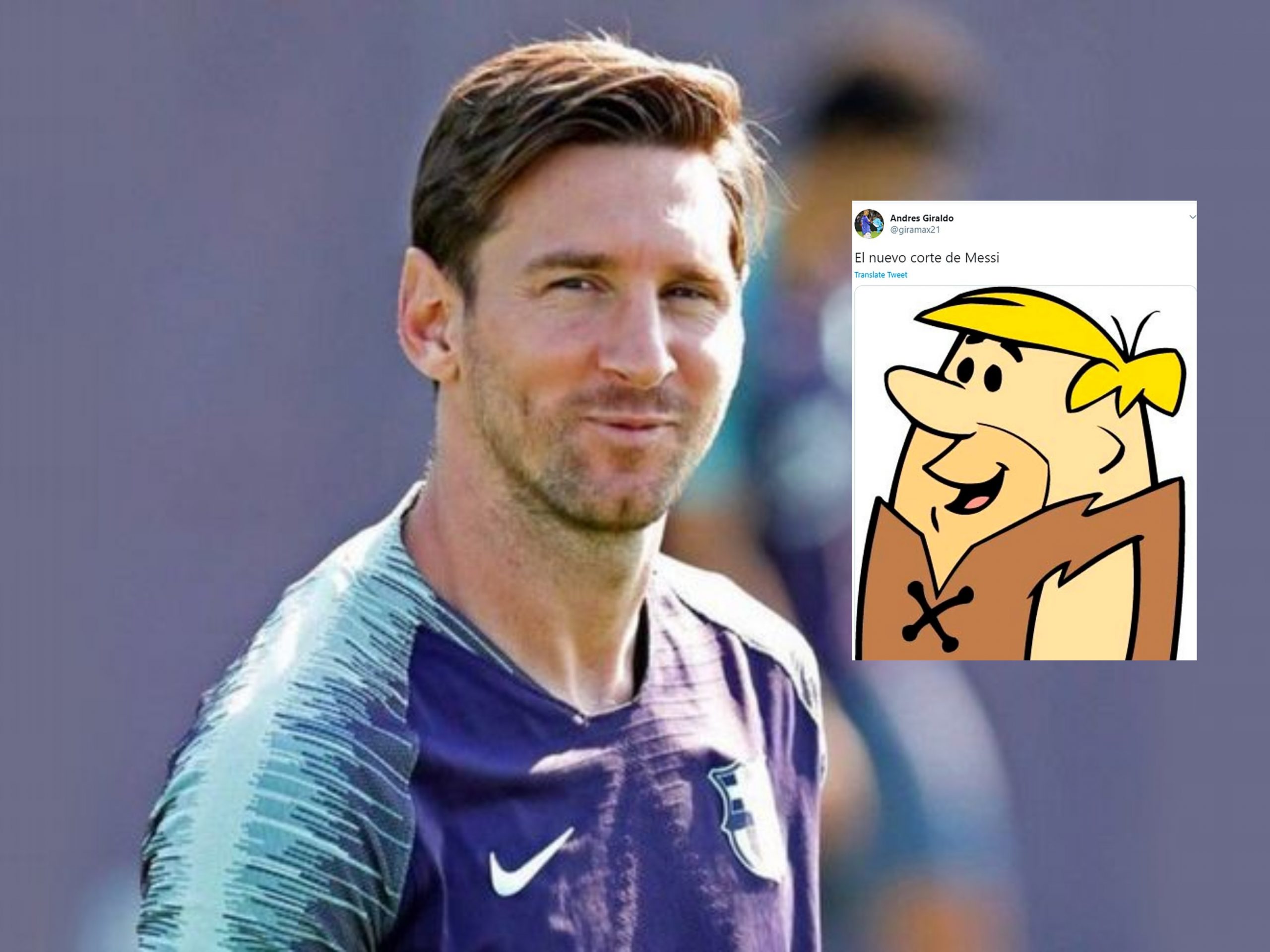 Desde Kim Jong-un hasta Los Picapiedras, el nuevo look de Messi desató una ola de memes