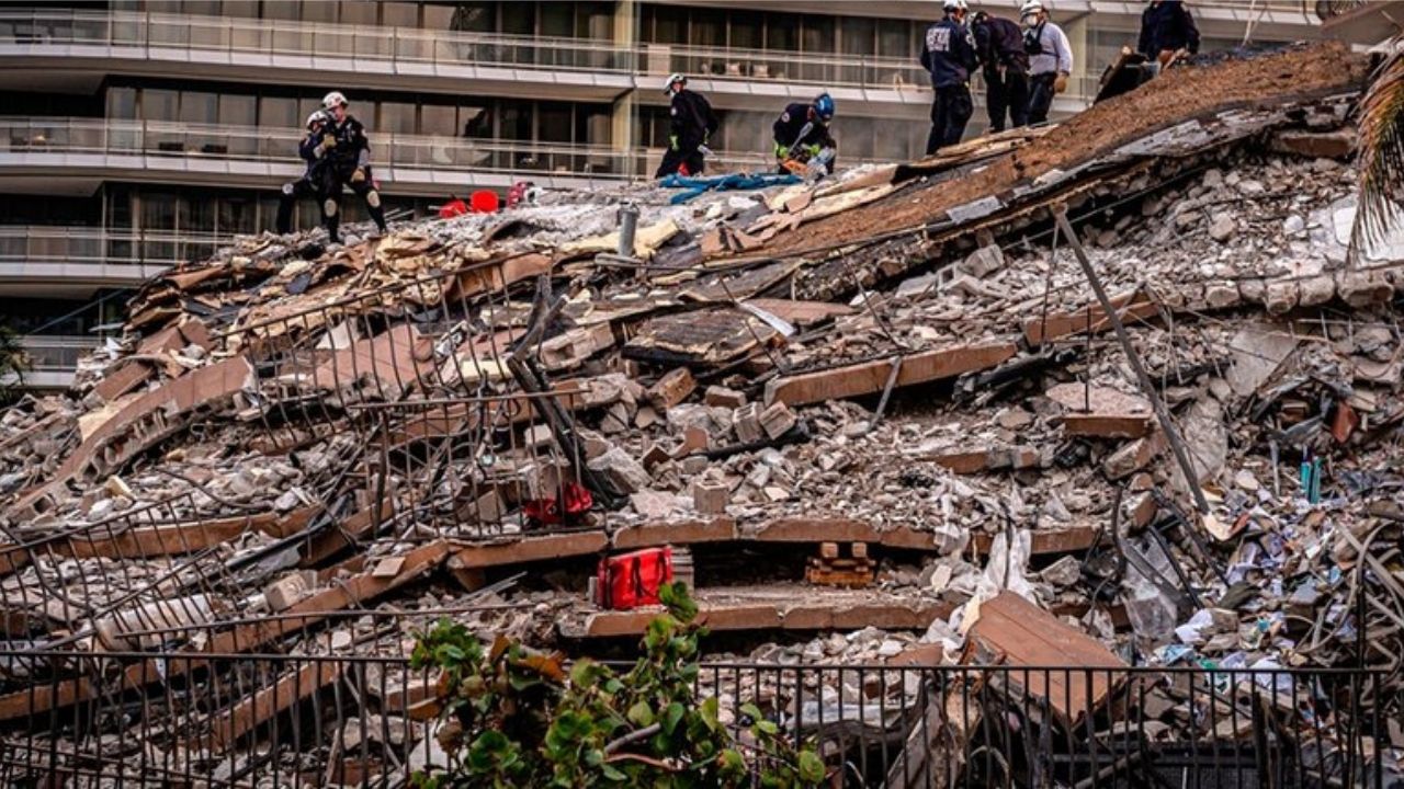 Tras derrumbe de edificio en Miami, a nueve sube el número de fallecidos | HRN