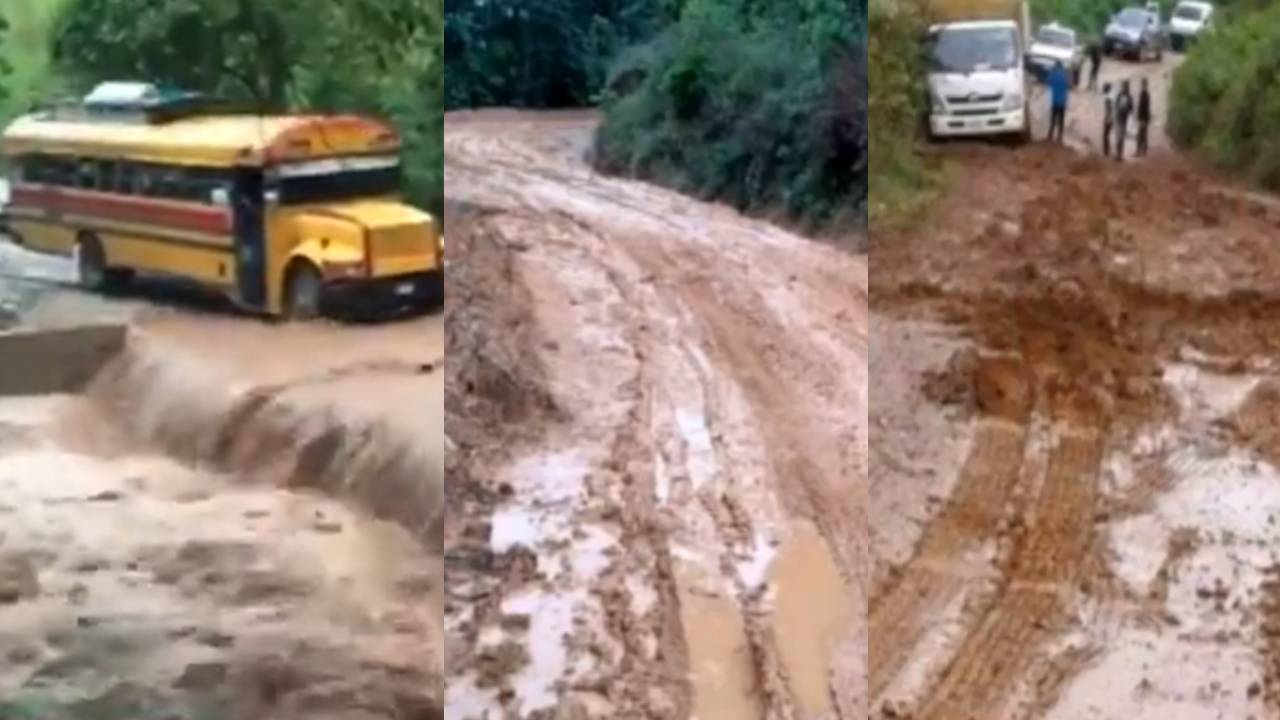Mal estado de calles por lluvias deja incomunicados a 11 municipios del ...