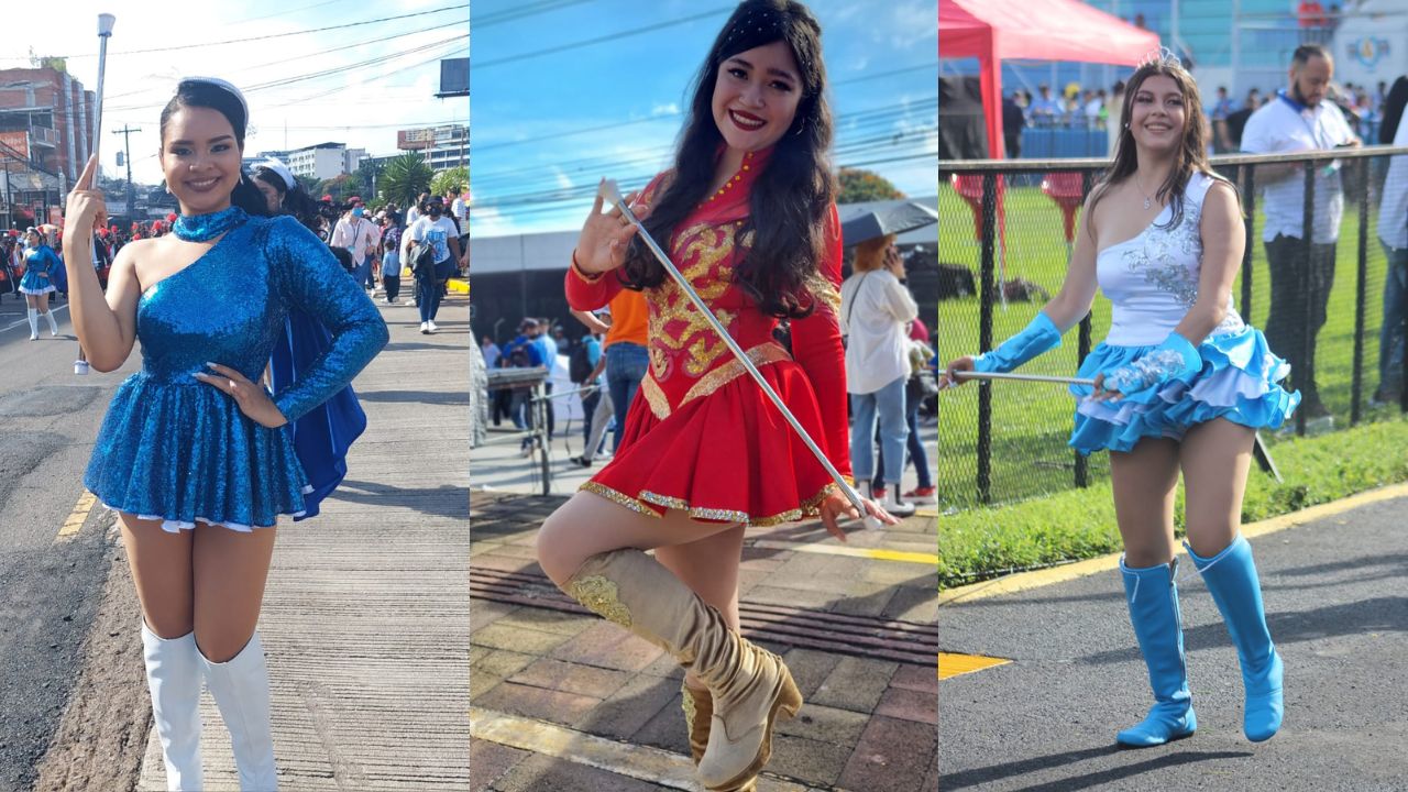 Palillonas derrochan belleza y talento en los 201 años de independencia ...