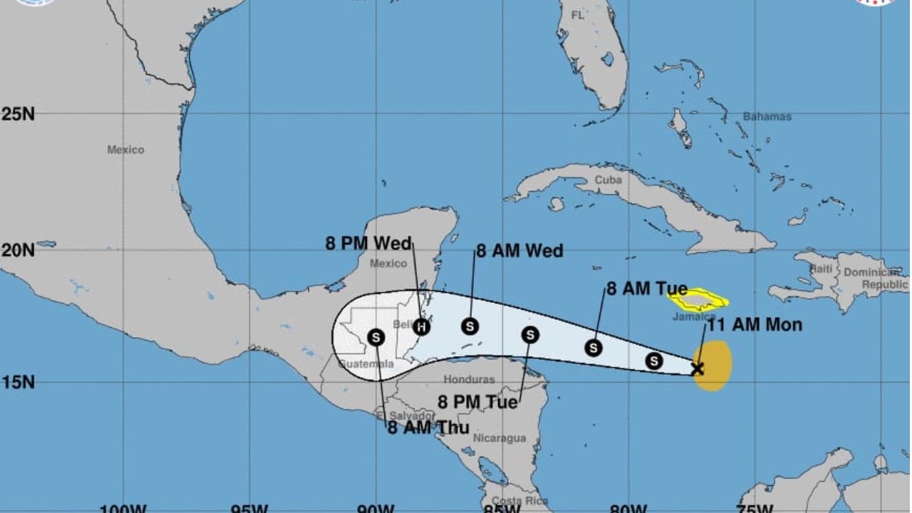 Tormenta tropical Lisa provocará lluvias hoy en estos departamentos de Honduras | HRN