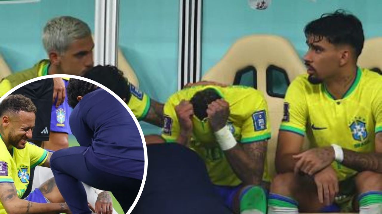 Así quedó el tobillo de Neymar tras lesión por la que tuvo que abandonar el campo | HRN