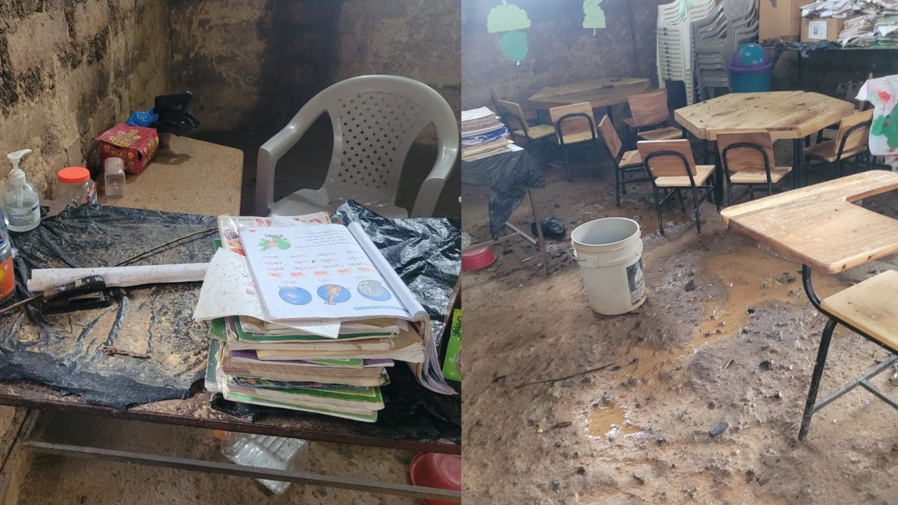 Infraestructura precaria en la Escuela Alexander Velásquez afecta la ...