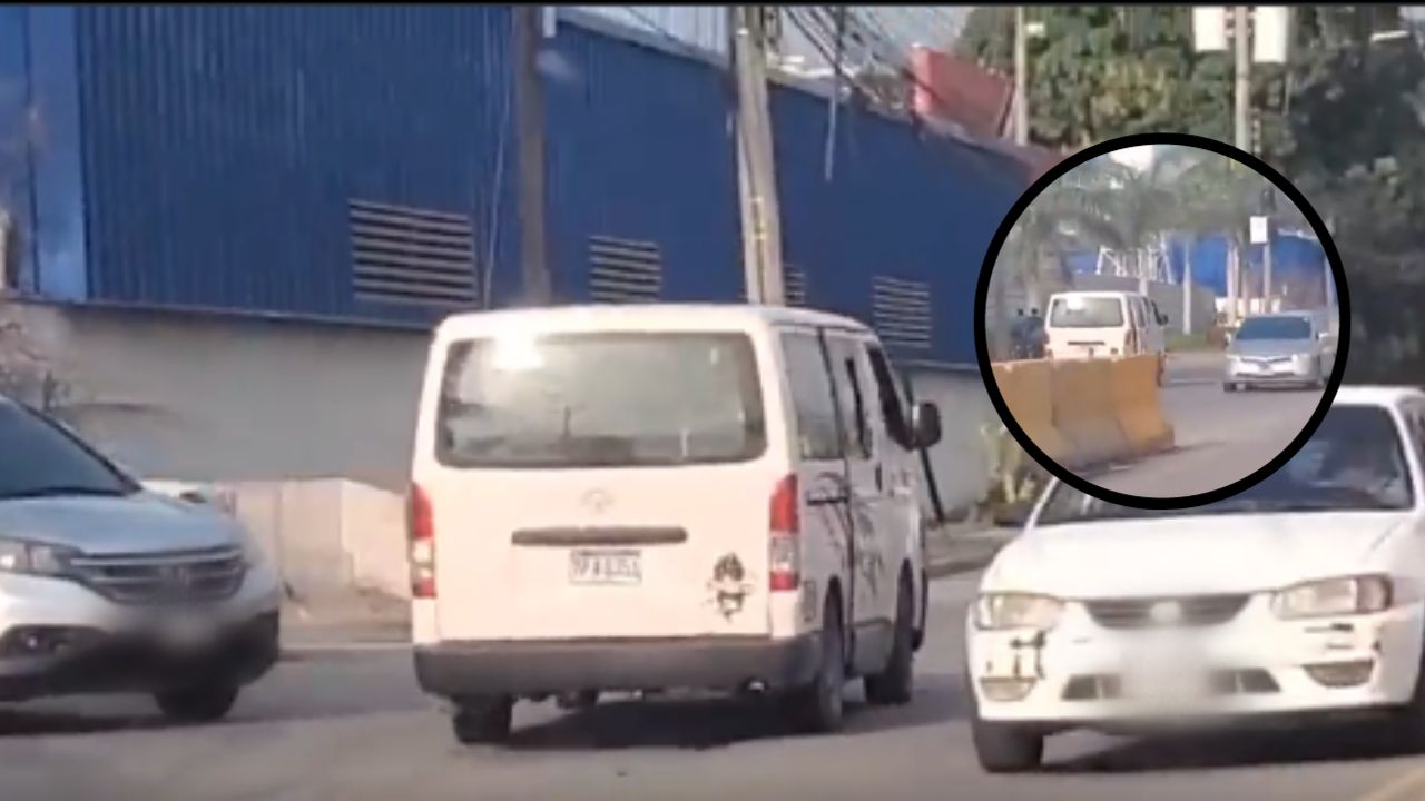 VÍDEO: Conductor de bus 'rapidito' es captado manejando en contravía en ...