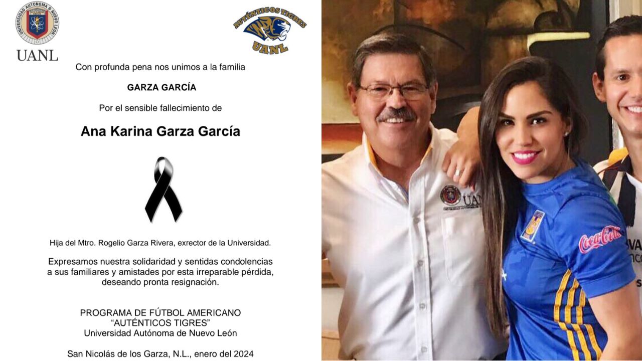 Ana Karina Garza García falleció: muere la hija del exrector Rogelio ...