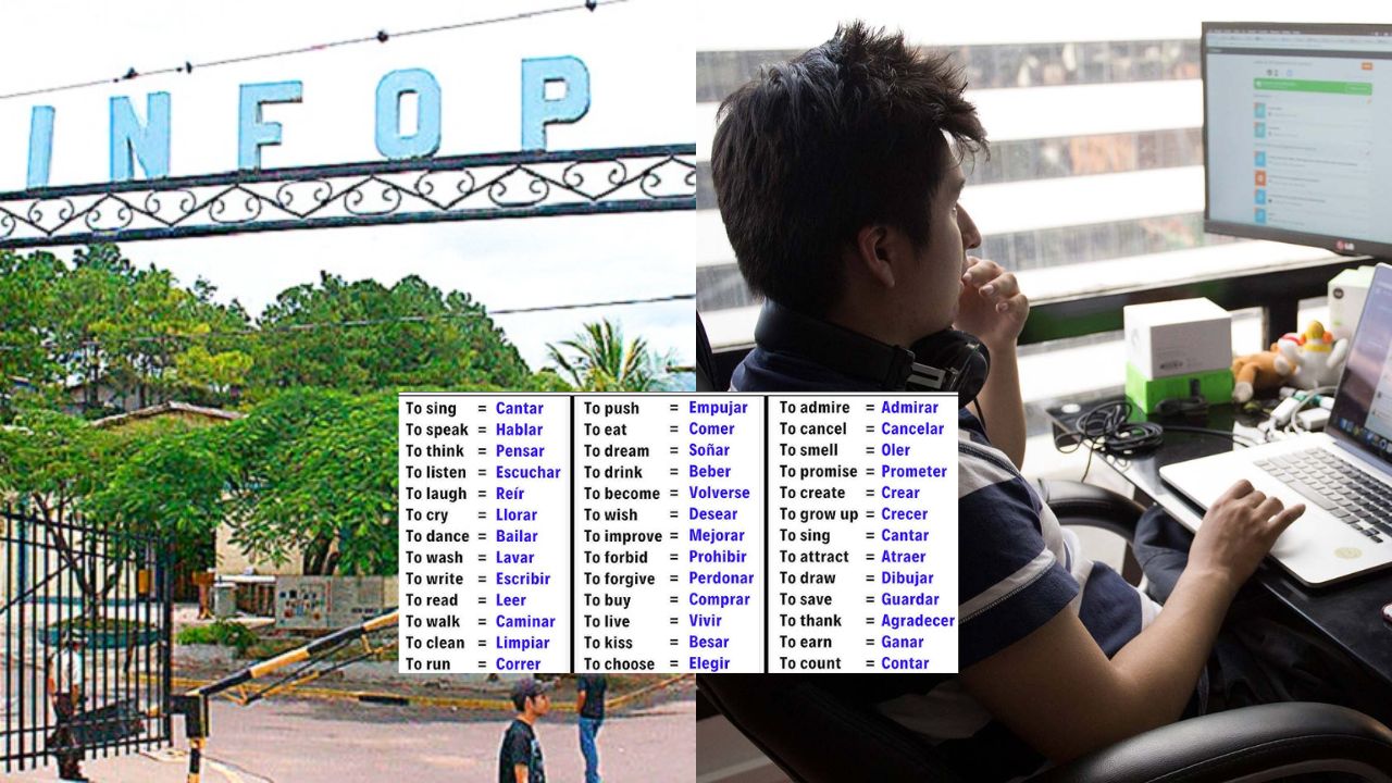 Así puedes inscribirte a los cursos virtuales de inglés del Infop | HRN
