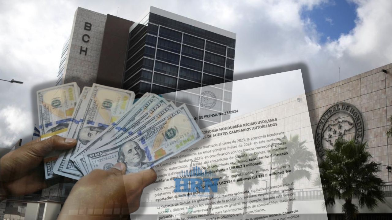 Más de $ 3,500 millones en divisas recibió Honduras hasta marzo de 2024 ...