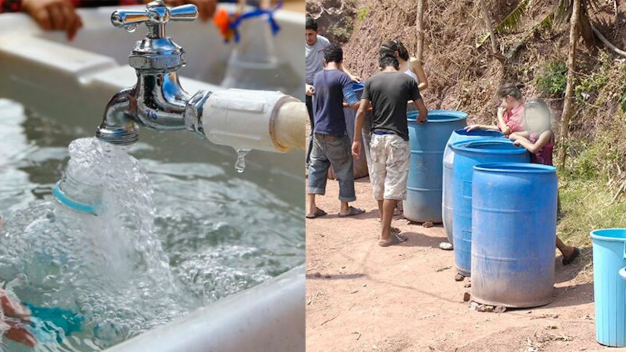 Al menos 200 colonias en la capital no están conectadas a una red de agua potable | HRN