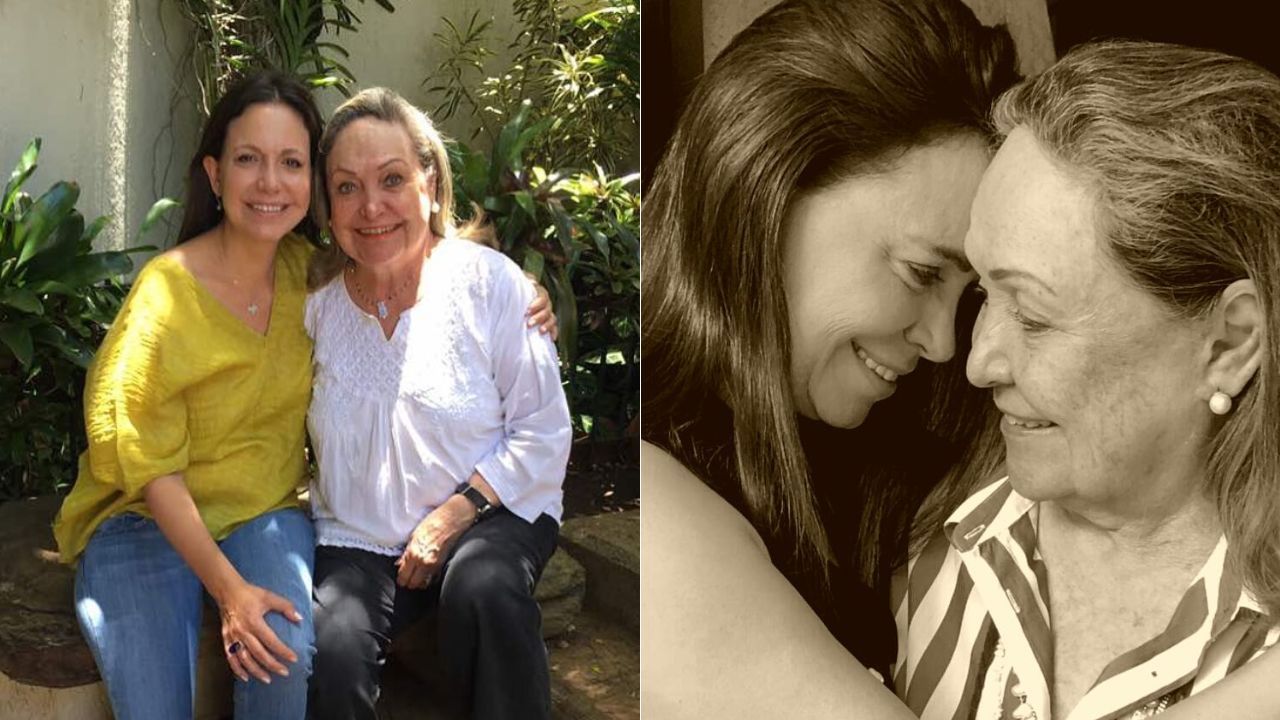 Mamá de María Corina Machado, ¿quién es Corina Parisca Pérez, madre de ...