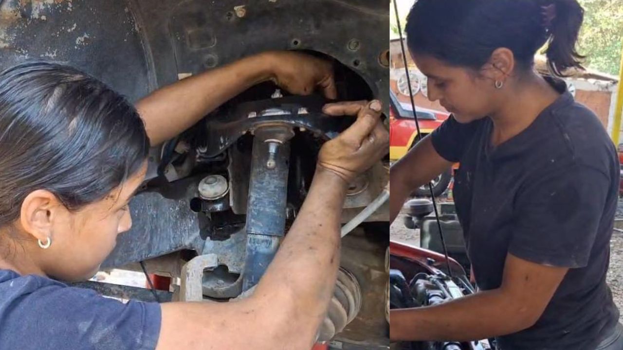 'Cuando comencé, no sabía nada': hondureña destaca como mecánica | HRN