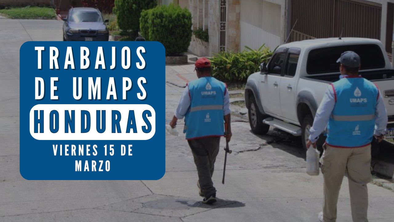 Trabajos de UMAPS para hoy viernes 15 de marzo: estas calles serán ...