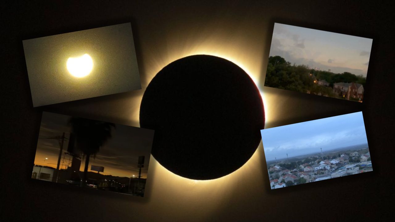 Fotos y vídeos: Así se vio el eclipse solar en diversos lugares de ...