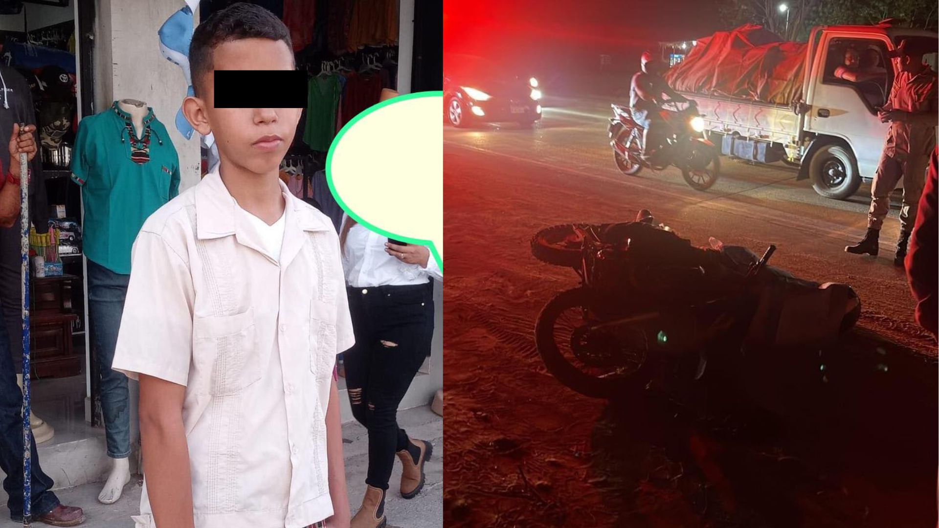 Niño de 12 años se cayó de una motocicleta y fue embestido por un ... Niño de 12 años se cayó de una motocicleta y fue embestido por un ...