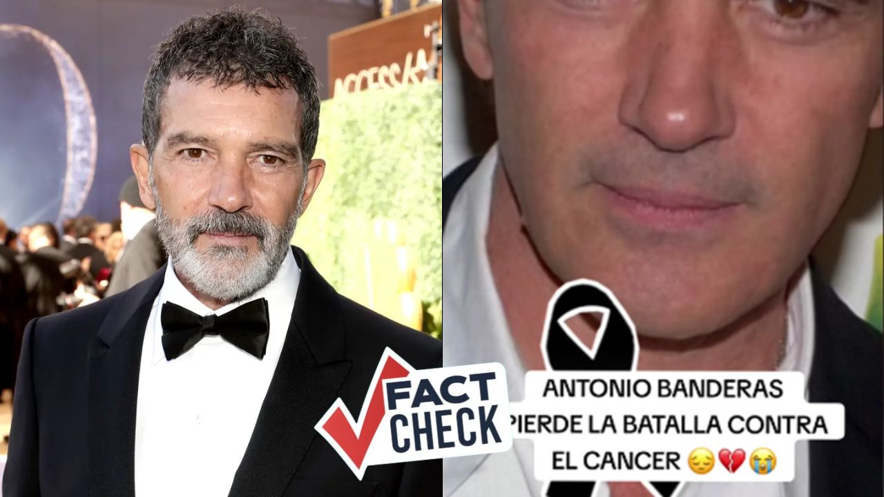 ¿Fallece Antonio Banderas?, ¿es verdad que murió el actor? | HRN