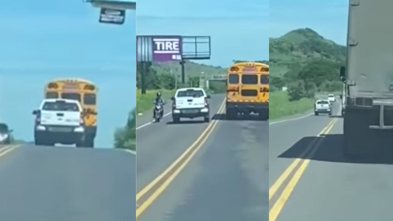 Captan patrulla de la Policía Nacional rebasando imprudentemente en ...