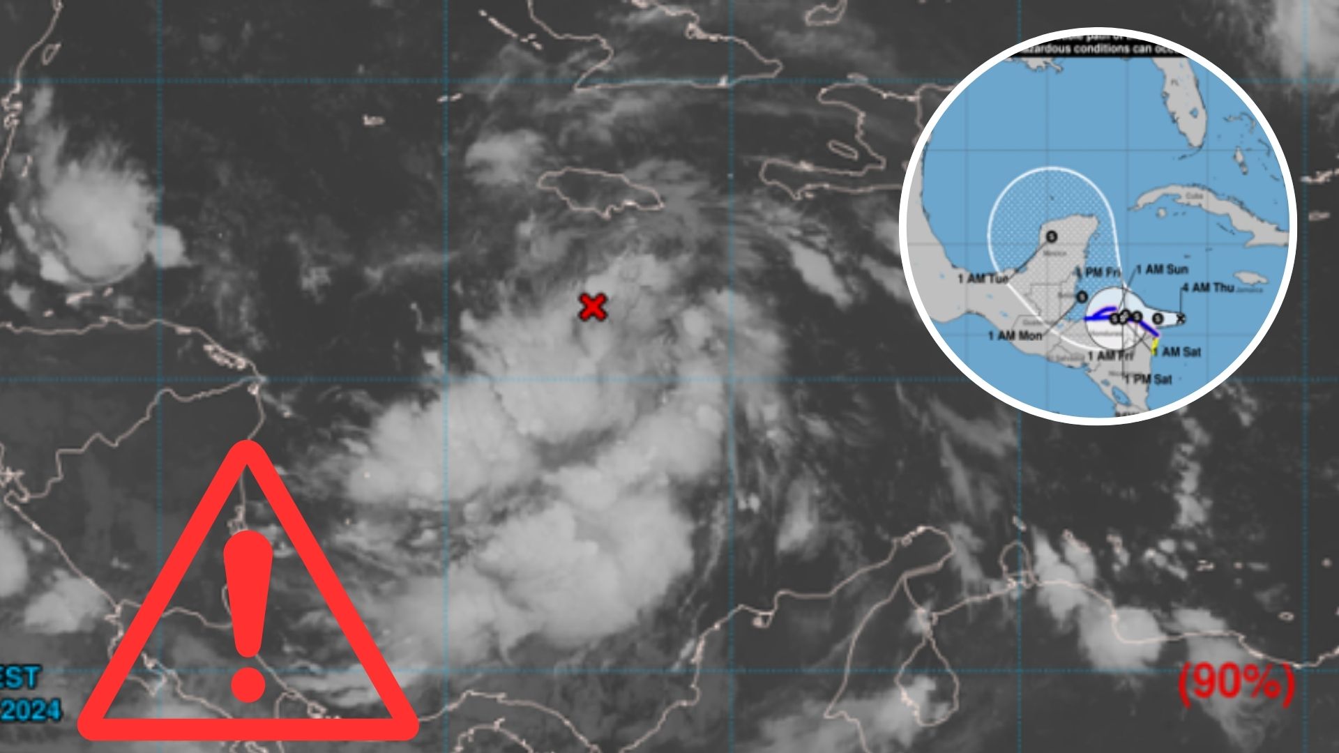Tormenta Sara pone en alerta a Honduras: riesgo de lluvias ...