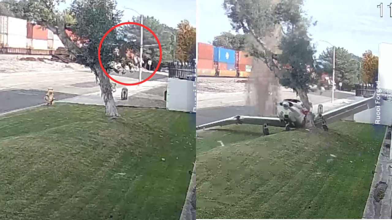 Avioneta aterriza de emergencia y se estrella contra un árbol, ¿dónde ocurrió? | HRN