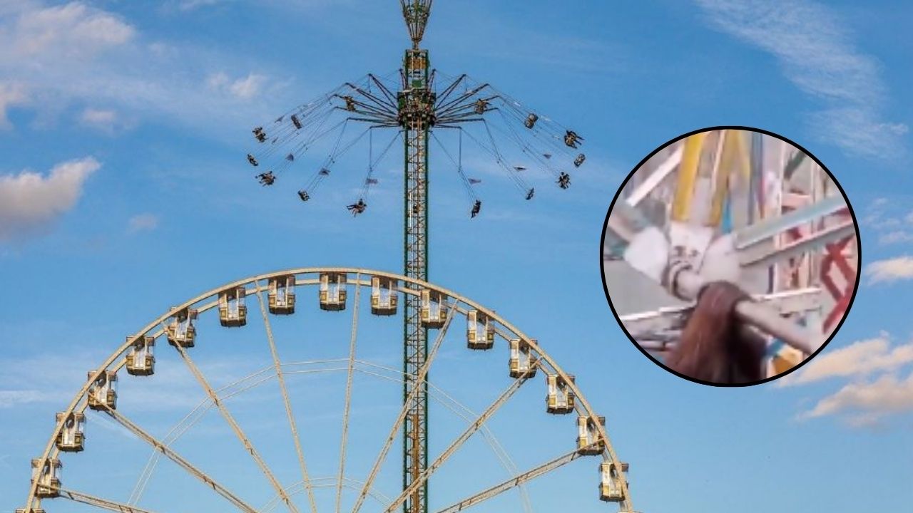 Adolescente pierde cuero cabelludo al atorarse en juego mecánico | HRN