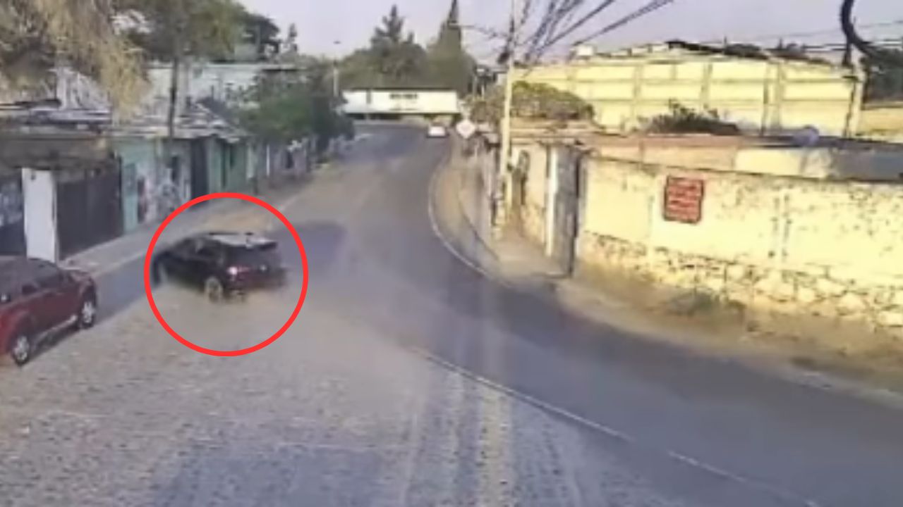Vídeo: Hombre choca carro que se había ganado en rifa recientemente | HRN
