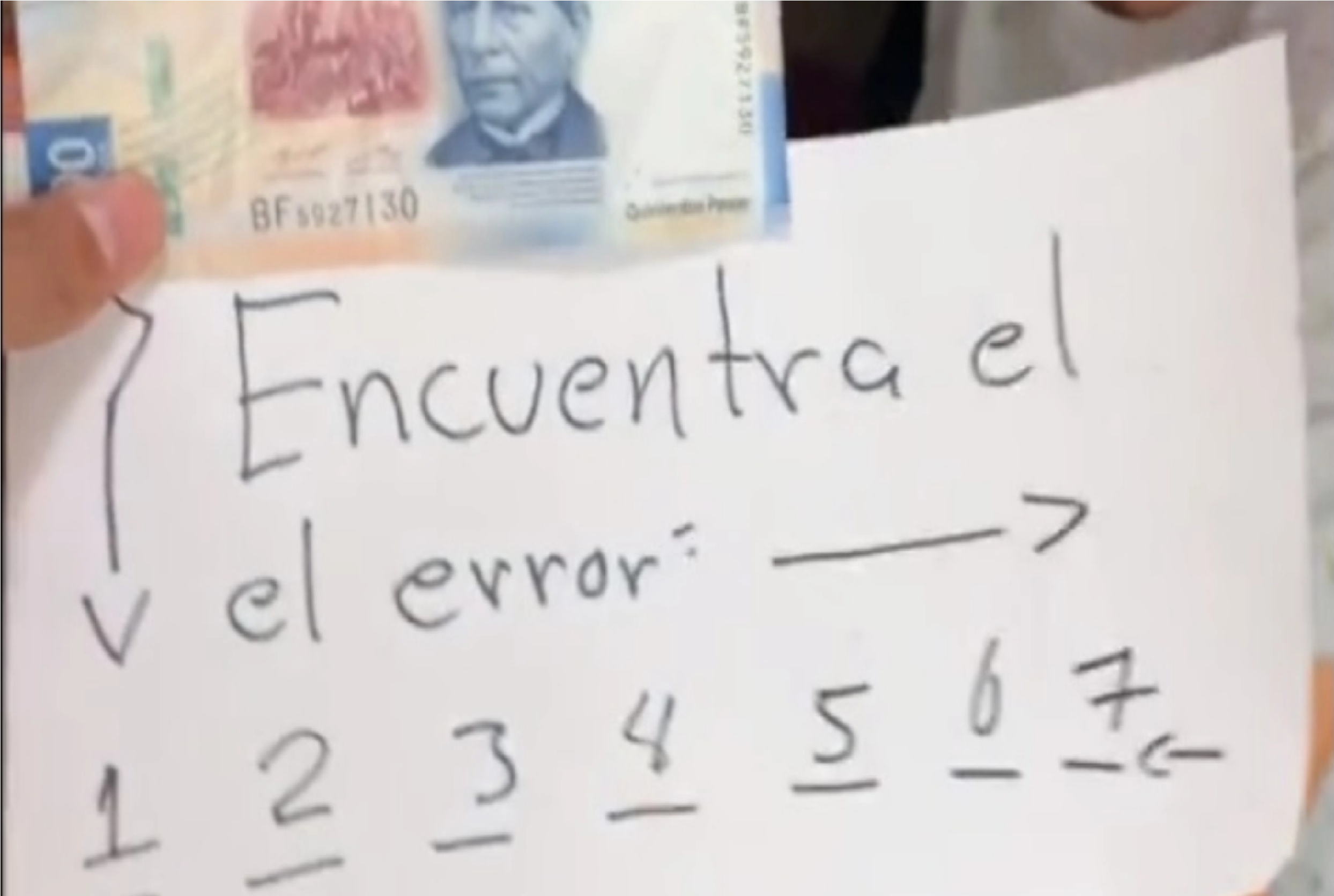 ¿Encuentras el error? Reto viral de TikTok desafía tu mente