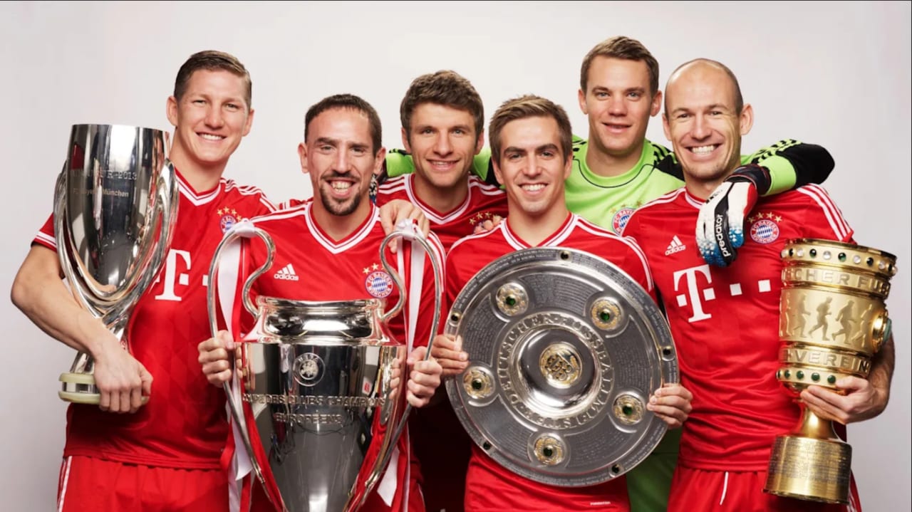 Las 10 finales de Champions League del Bayern Múnich