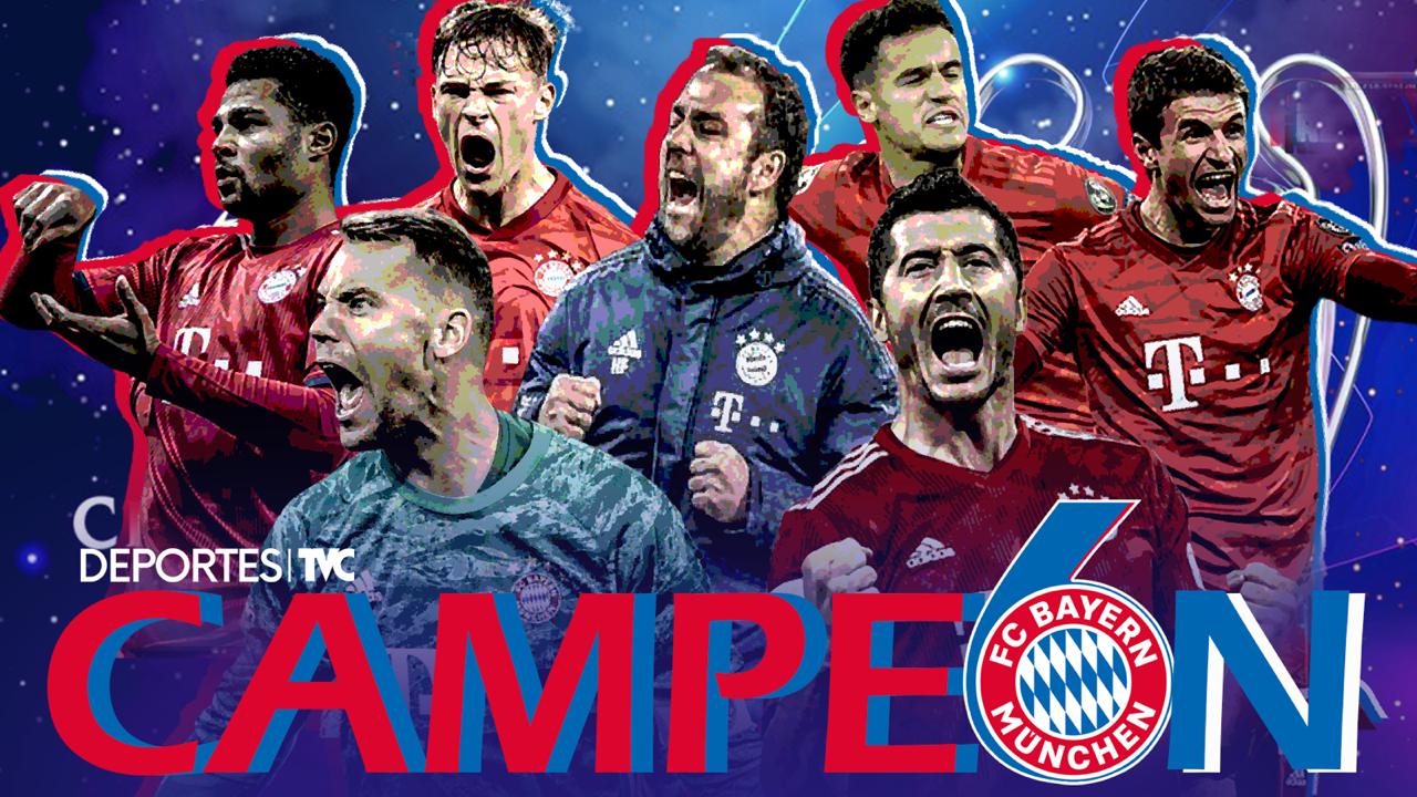 ¡Bayern Munich manda en Europa y se corona campeón invicto de la ...